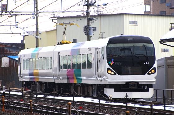 E257系（付属2連）M204編成試験走行 - ガタゴト日誌