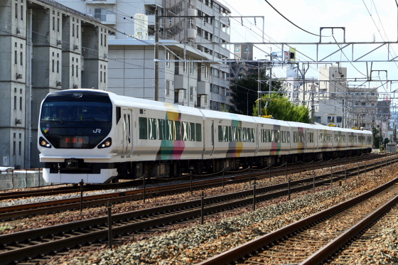 E257系M109編成試験走行 - ガタゴト日誌