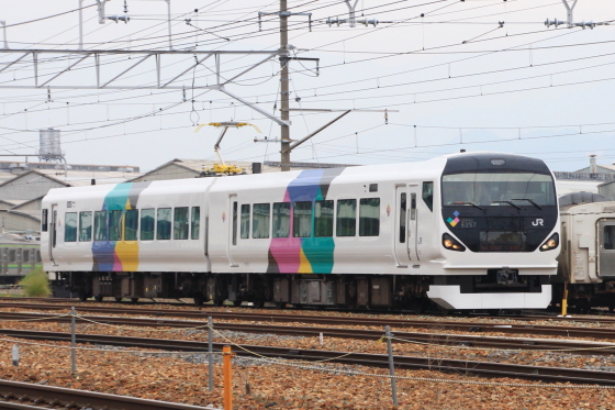 E257系M202編成試験走行 - ガタゴト日誌