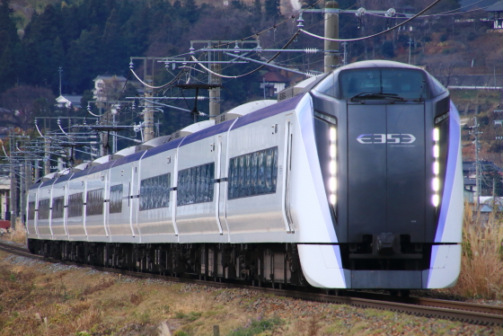 E353系S105編成長野総合車両センター入場回送 - ガタゴト日誌