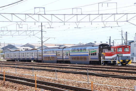 E217系Y-43編成中間車4両が解体線へ - ガタゴト日誌