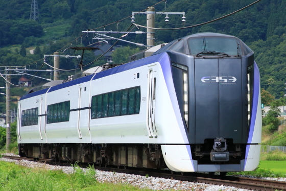 E353系S204編成が長野総合車両センターへ回送 - ガタゴト日誌
