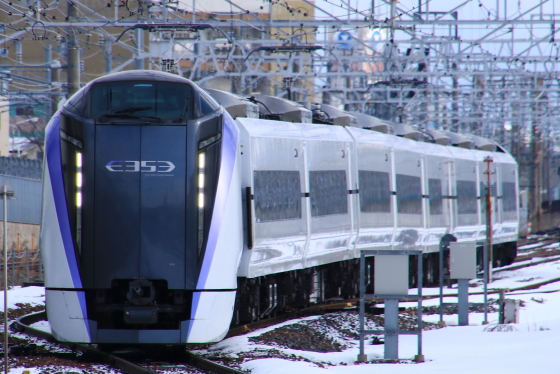 E353系S114編成出場試運転 - ガタゴト日誌