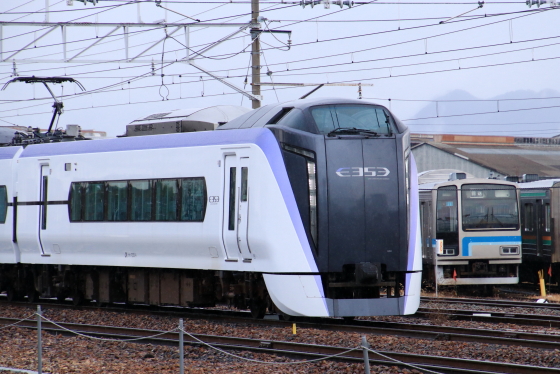E353系S204編成臨回電運転 - ガタゴト日誌