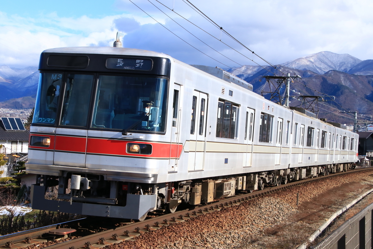 長野電鉄3500系N8編成撮影 - ガタゴト日誌