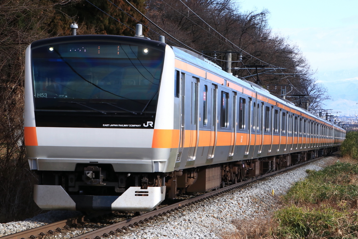 E233系豊田車（H53編成）臨回電 - ガタゴト日誌