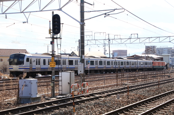 E217系Y143編成が工場へ移動 - ガタゴト日誌