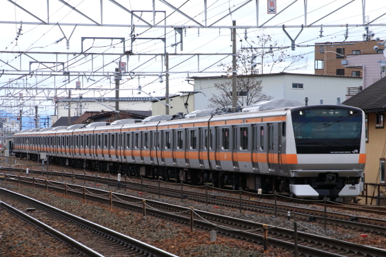 E233系T30編成（豊田車）構内試運転 - ガタゴト日誌