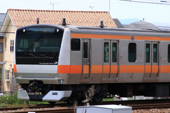 E233系豊田車（T33編成）構内試運転 - ガタゴト日誌