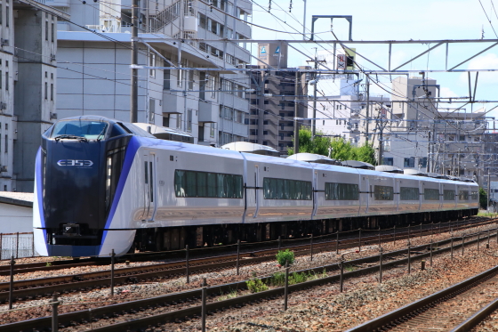 E353系S111編成長総構内試運転 - ガタゴト日誌