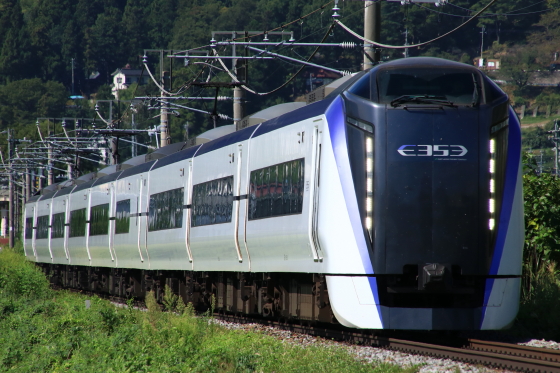 E353系S113編成長野総合車両センター入場回送 - ガタゴト日誌