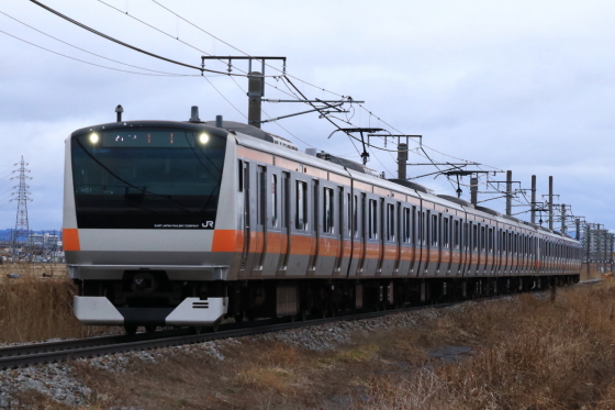 E233系H51編成豊田車が長野から豊田へ回送 - ガタゴト日誌