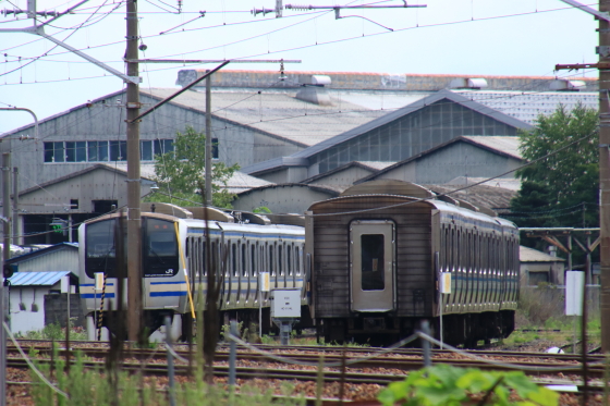 [B!] E217系続々解体中 - ガタゴト日誌