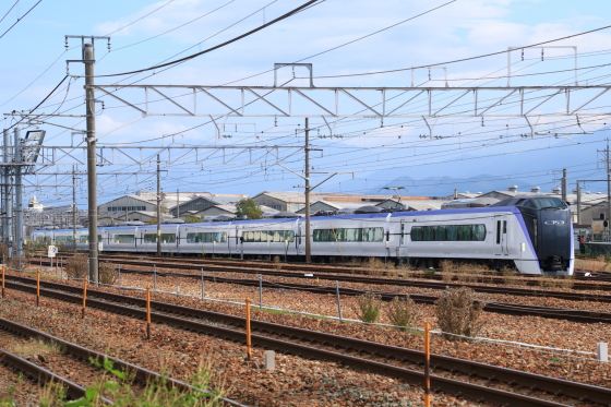 E353系S119編成構内試運転 - ガタゴト日誌