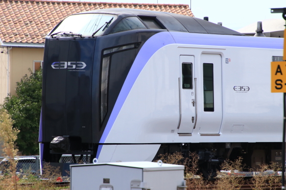 E353系S119編成構内試運転 - ガタゴト日誌