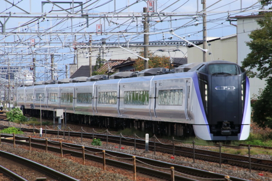 E353系S119編成構内試運転 - ガタゴト日誌