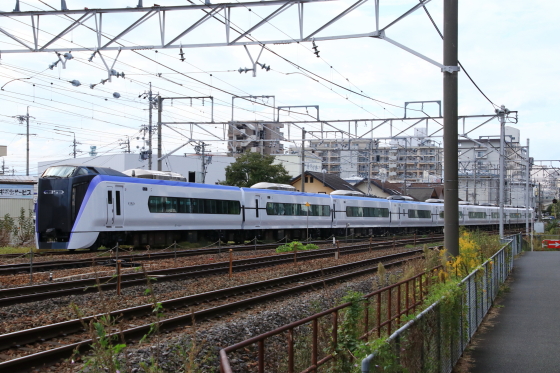 E353系S119編成構内試運転 - ガタゴト日誌