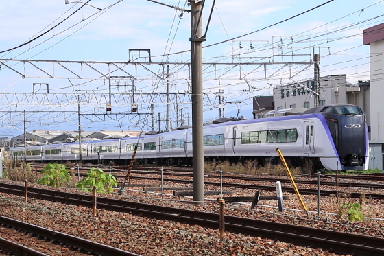 E353系S119編成構内試運転 - ガタゴト日誌