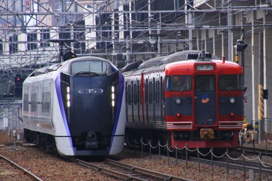 E353系S210編成訓練（長野駅入換） - ガタゴト日誌