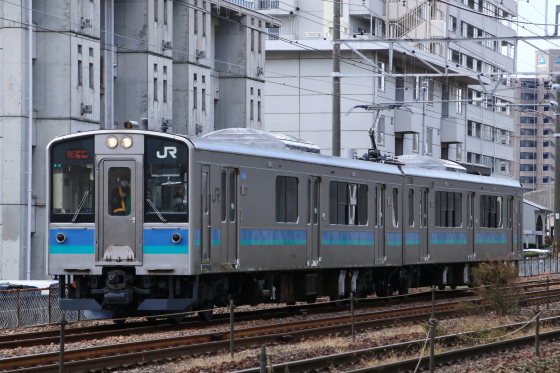 E127系100番台A3編成構内試運転 - ガタゴト日誌