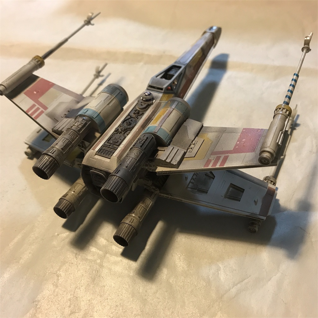 Build The X-Wing(Weathering) - blog_moriyamaの日記