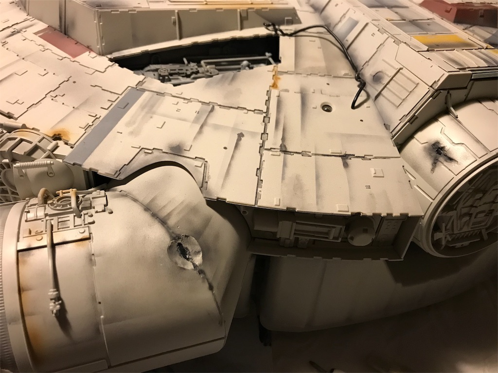 Build The Millennium Falcon -Docking Ring - blog_moriyamaの日記