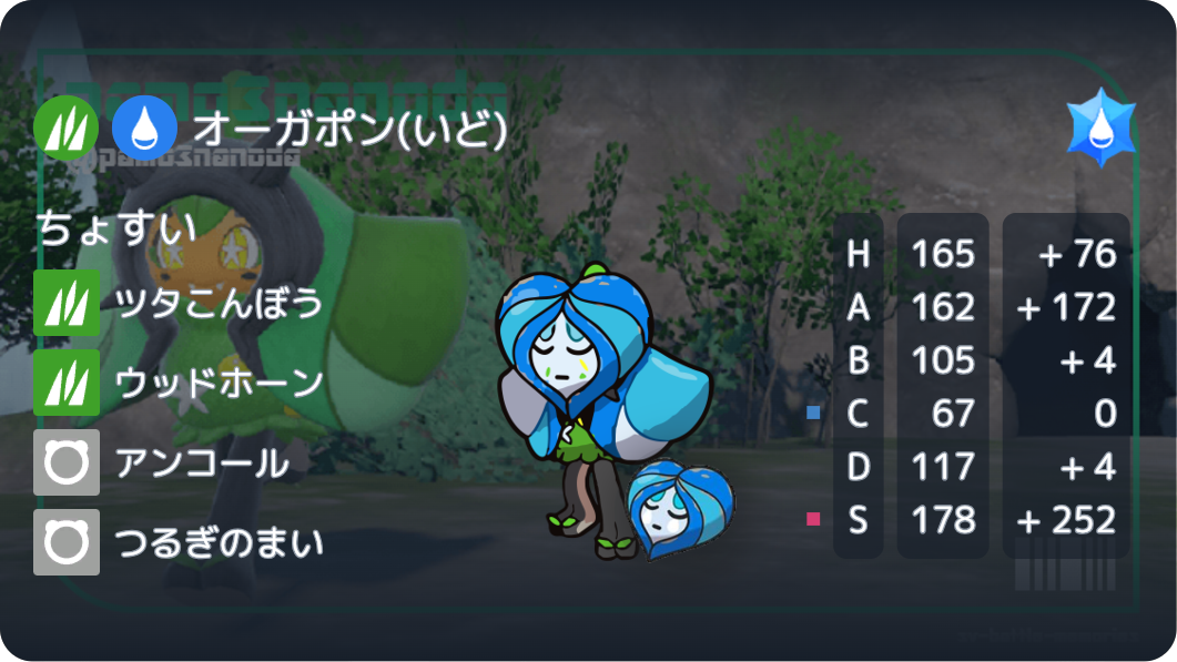 【ポケモンSV】S16使用構築 毒ブラッキードランサイクル【最終121位】 - ヒステリックデデンネの自由帳