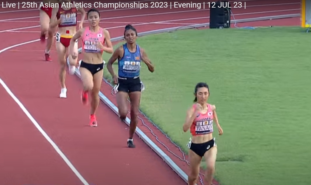 男子10000mで田澤廉、女子1500mで田中希実が金メダル！アジア選手権1日目☆20230713 - 一年後の明日、青森から下関まで走ります！！