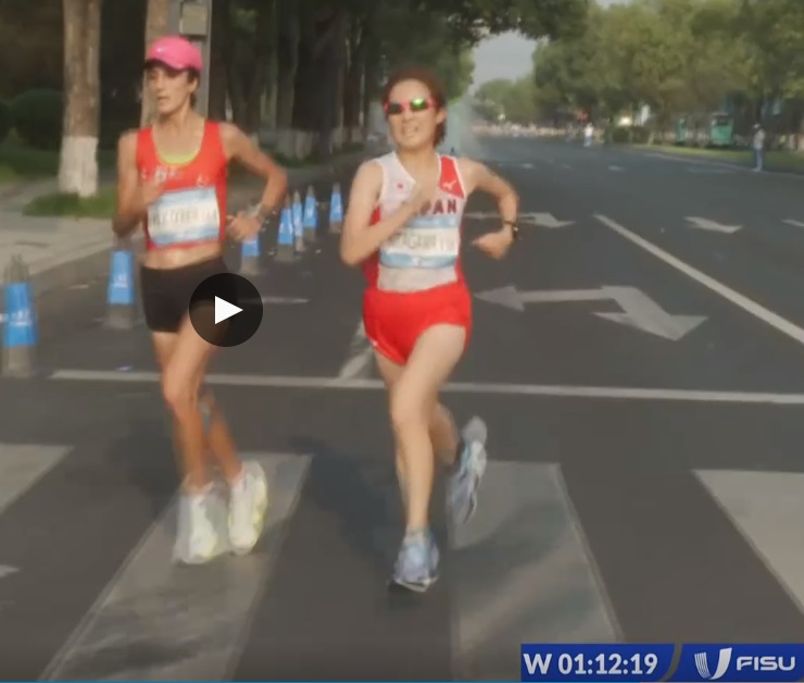 "松竹芸能"北川星瑠がハーフマラソンで金メダル！"山の妖精"山本唯翔が10000mで銅！「FISUワールドユニバーシティゲームズ」☆20230806 - 一年後の明日、青森から下関まで走ります！！