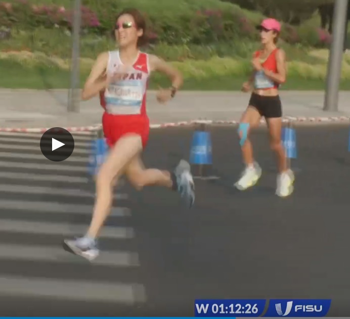 "松竹芸能"北川星瑠がハーフマラソンで金メダル！"山の妖精"山本唯翔が10000mで銅！「FISUワールドユニバーシティゲームズ」☆20230806 - 一年後の明日、青森から下関まで走ります！！