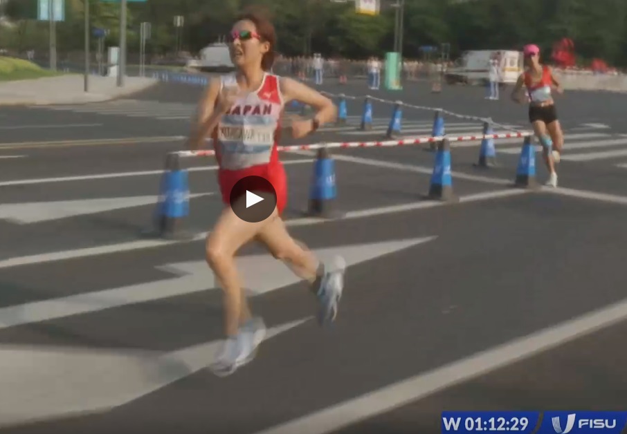 "松竹芸能"北川星瑠がハーフマラソンで金メダル！"山の妖精"山本唯翔が10000mで銅！「FISUワールドユニバーシティゲームズ」☆20230806 - 一年後の明日、青森から下関まで走ります！！