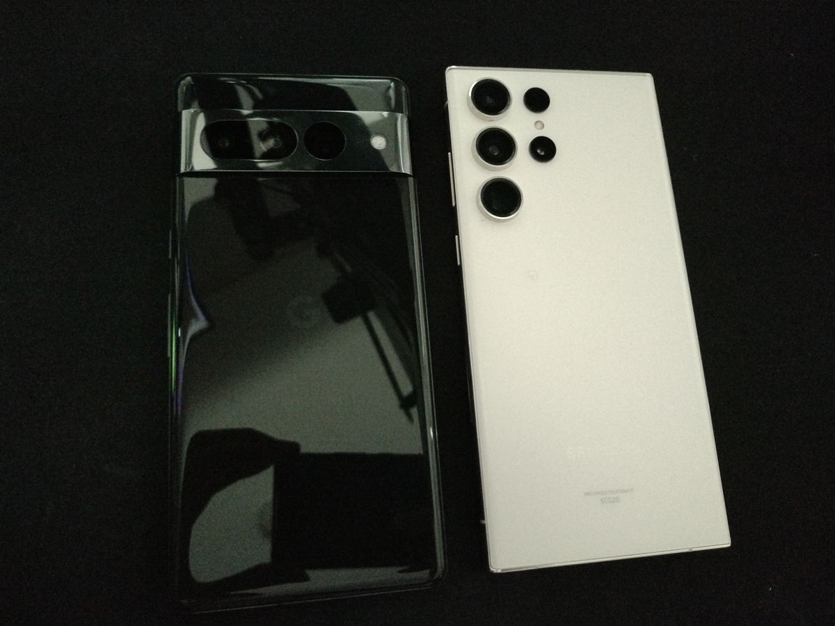 S23Ultraを買ったのでPixel7proと比較してみる。 - なんか書く