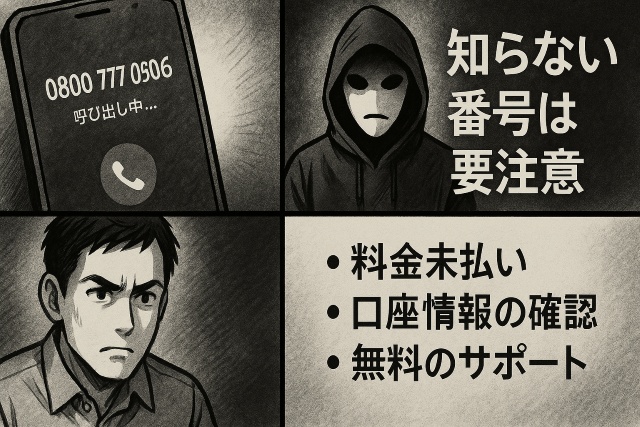 0800 777 0506の正体は？詐欺電話の見分け方を徹底解説！ - どうしたらいいの！？