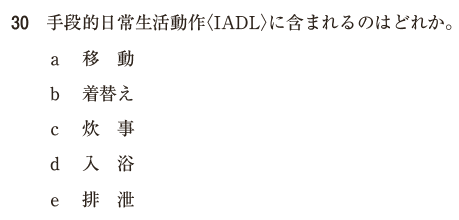 ADLの簡易評価ツール「DEATH SHAFT」 - 医師国家試験を語り尽くす！112回受験生からのメッセージ