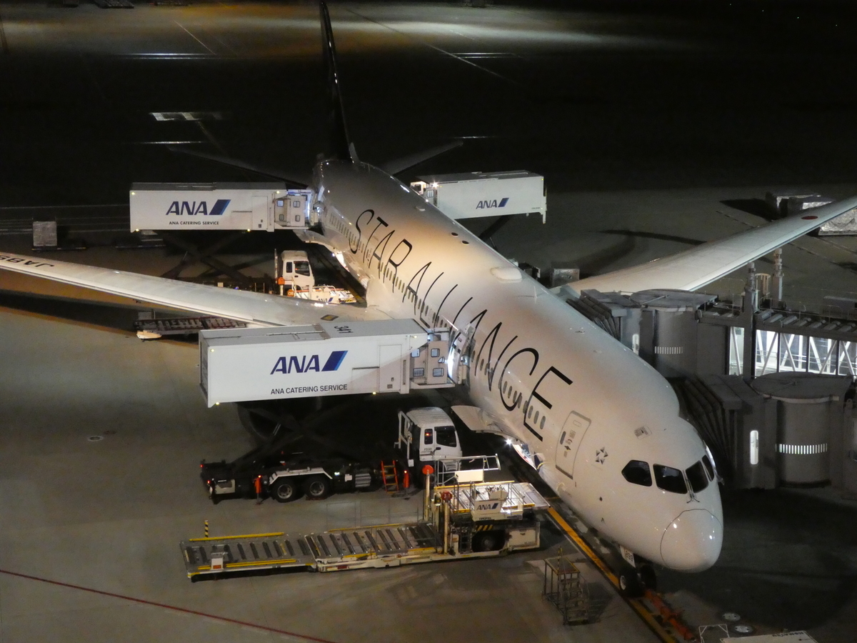 東アジア周遊記10 全日空 NH860 搭乗記 - ぶらり無計画の旅