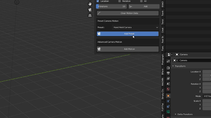 「Quake Motion Camera」カメラに「揺れ」を加えて、臨場感を生み出すアドオン！使い方やレビューなど - ijigen.net