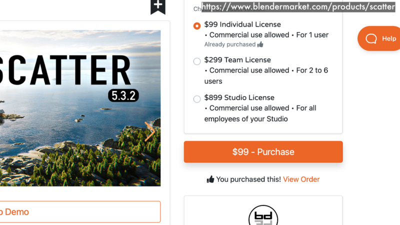 1】Geo-Scatter背景制作を強力にアシストするBlenderアドオン 〜導入方法と簡単な使い方解説〜 ※旧Scatter5 ...