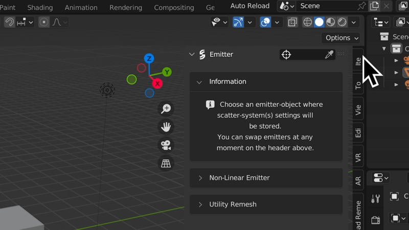 1】Geo-Scatter背景制作を強力にアシストするBlenderアドオン 〜導入方法と簡単な使い方解説〜 ※旧Scatter5 ...
