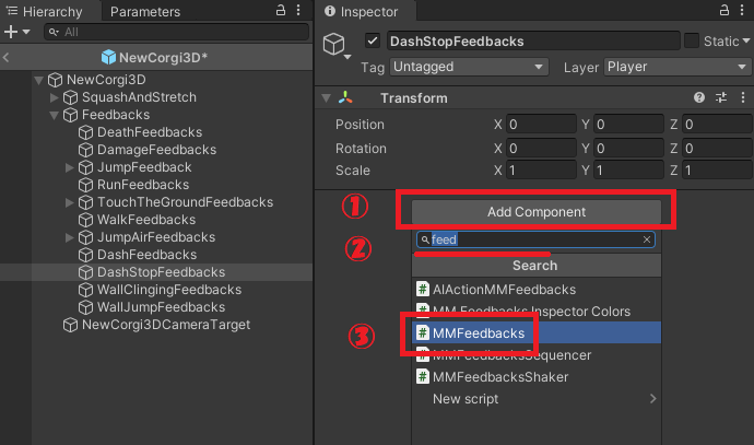 【Unity】【Corgi Engine】サウンドの設定(BGM / SE) - のぼるゲーム開発備忘録