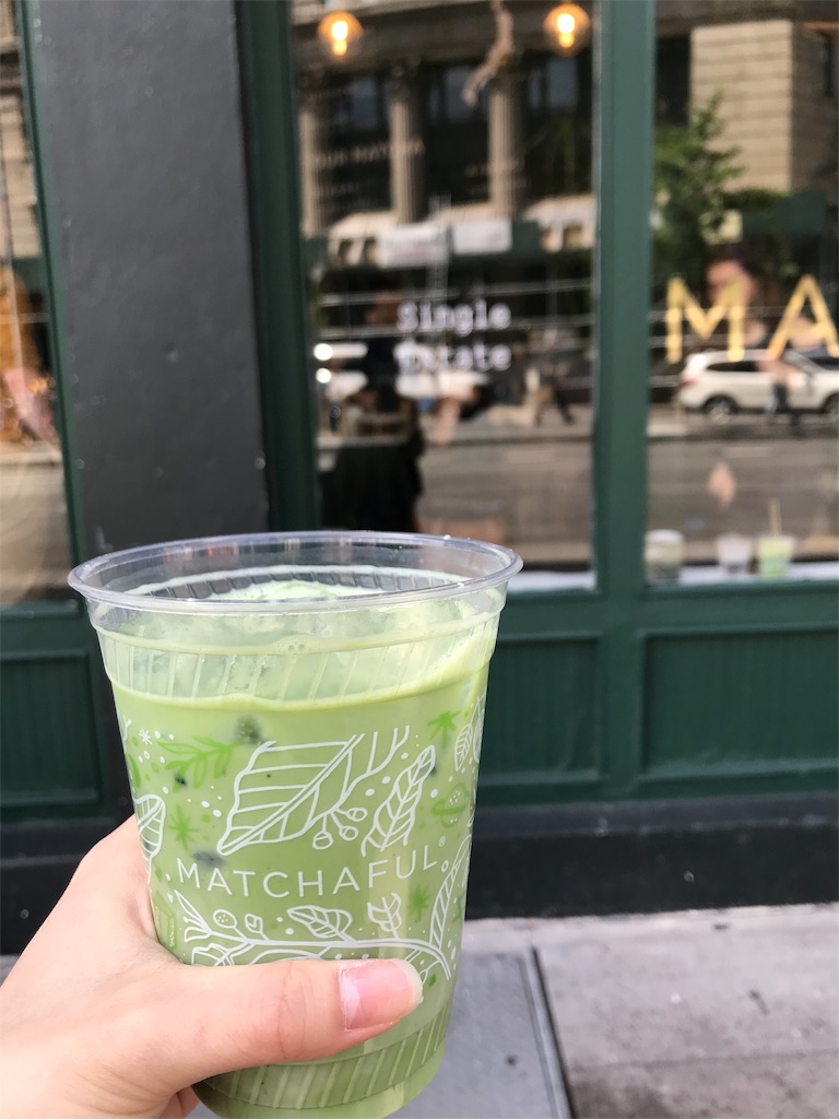ニューヨーク2日目 ショッピング定番スポットSOHOへ へ！カフェ『MATCHAFUL 』で休憩。 - いくらうにのデート日記