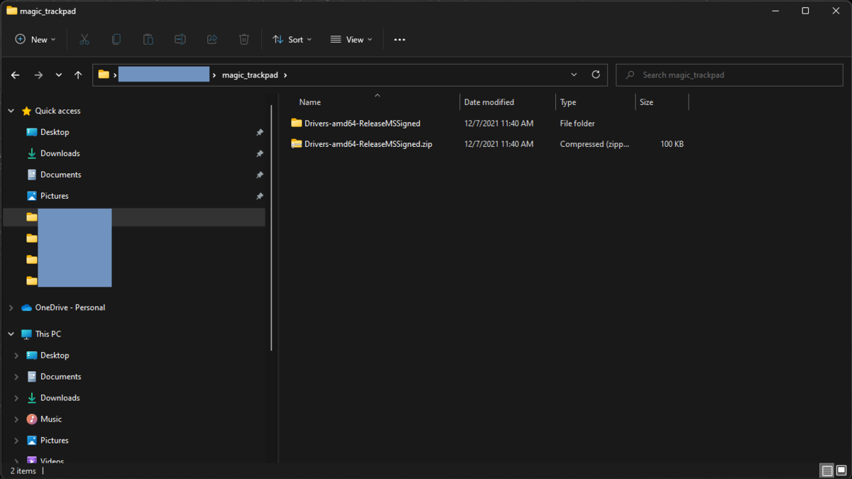 windows11でApple Magic Trackpad 3 を使う - What I found