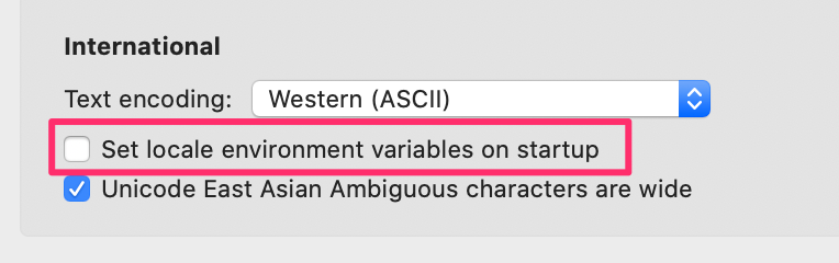-bash: warning: setlocale: LC_CTYPE: cannot change locale (UTF-8): No such file or directory を解消 ...