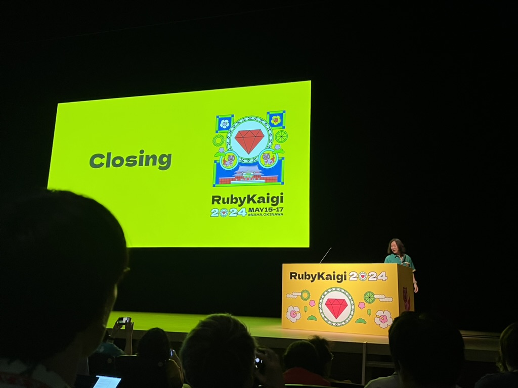 RubyKaigi 2024 Day 3 - 日々の記録
