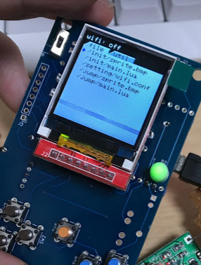 ESP32ゲーム機o-bakoによるゲームのオンラインダウンロード - inajob's blog