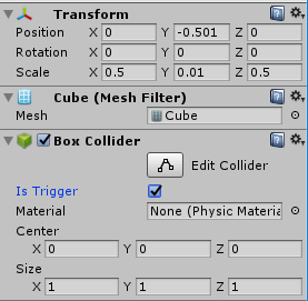 Unity キャラクター接地判定（空中ジャンプ禁止） - 埋もれたコンテンツ