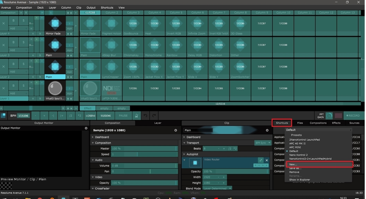ResolumeのMIDIコンマッピング（＋便利なマッピング例） - ごーぐる部-「ゼロ（円）から始めるVJ生活」