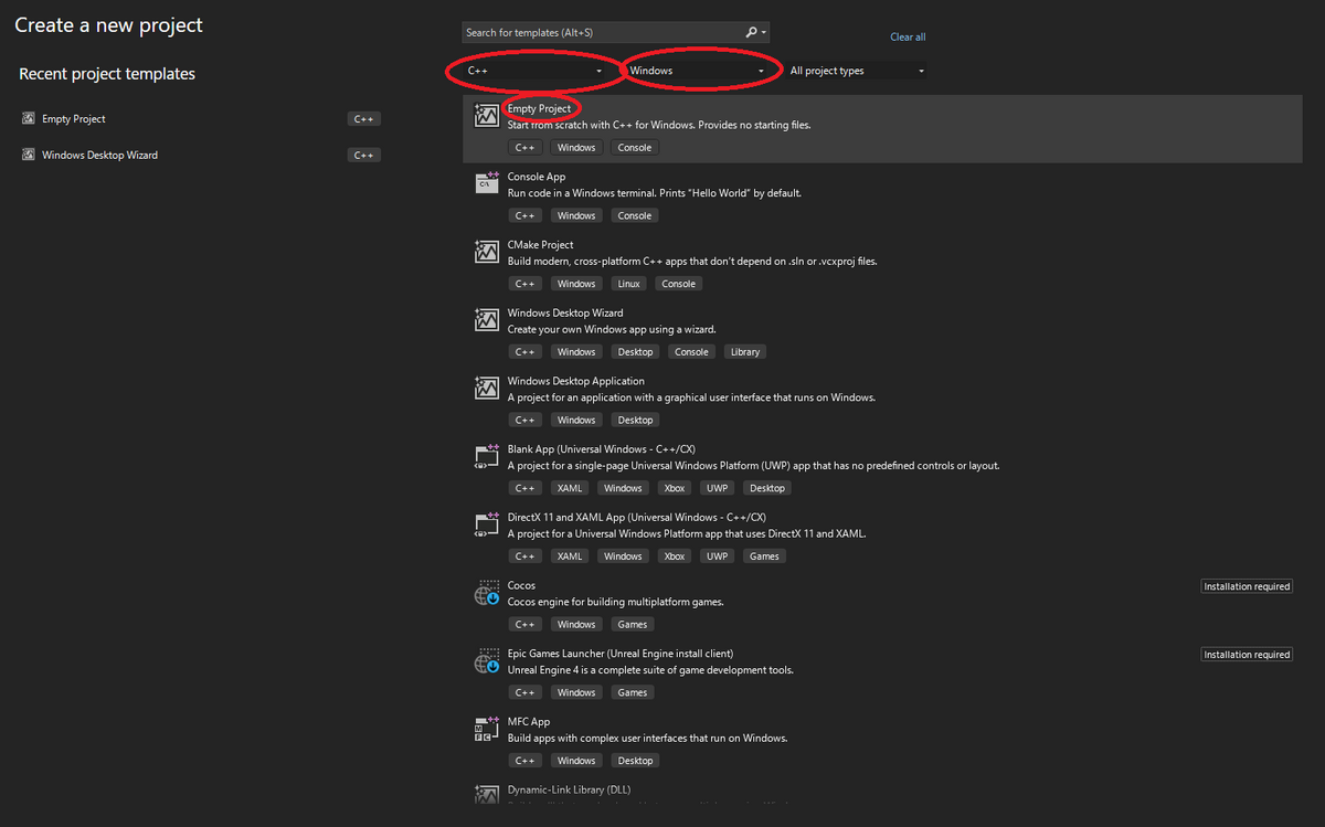 Making a game using an ECS architecture (C++): Part 2 - Importing DxLib library to your project ...