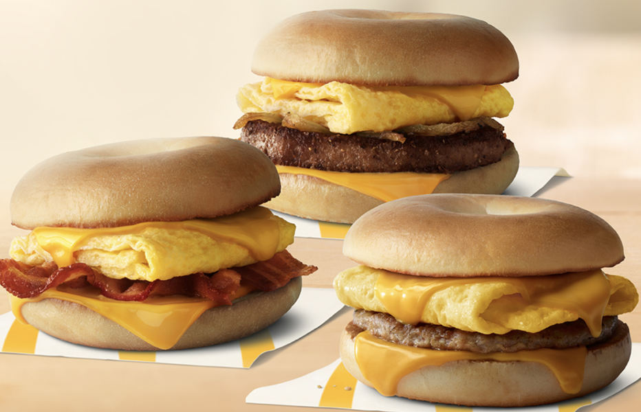 マクドナルドでベーグルを Breakfast Bagel Mcdonald's SG - いろんなこといろいろ