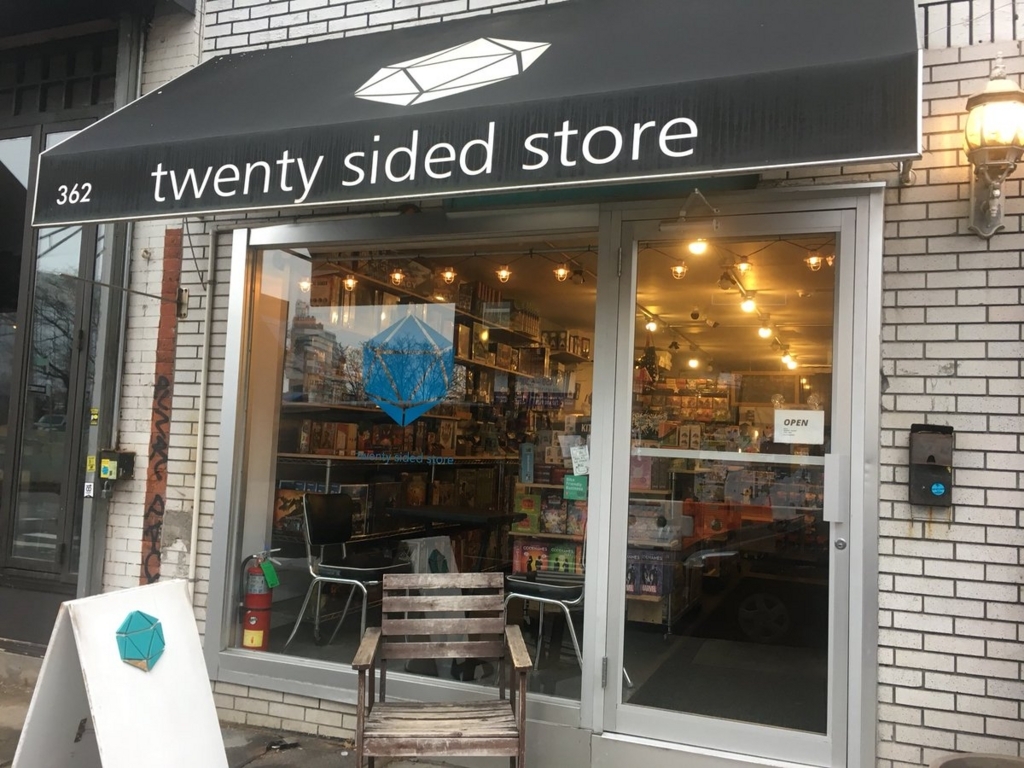 アメリカボードゲーム取扱店NY編『Twenty Sided Store』 - Hiroのボードゲームあれこれ