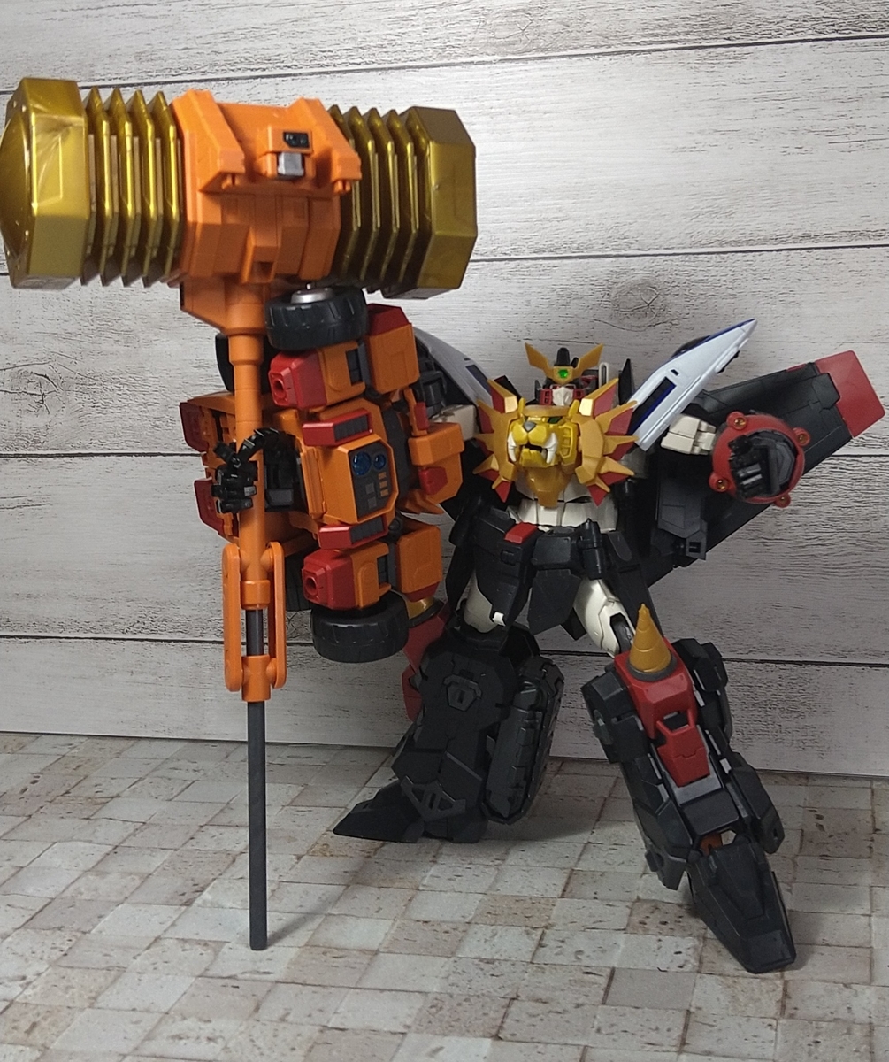 本体の完成度高し！ ガオガイガーのKPS樹脂関節が悲鳴を上げる重さ！ RG ゴルディーマーグ レビュー - ヒートペンとおもちゃの日常